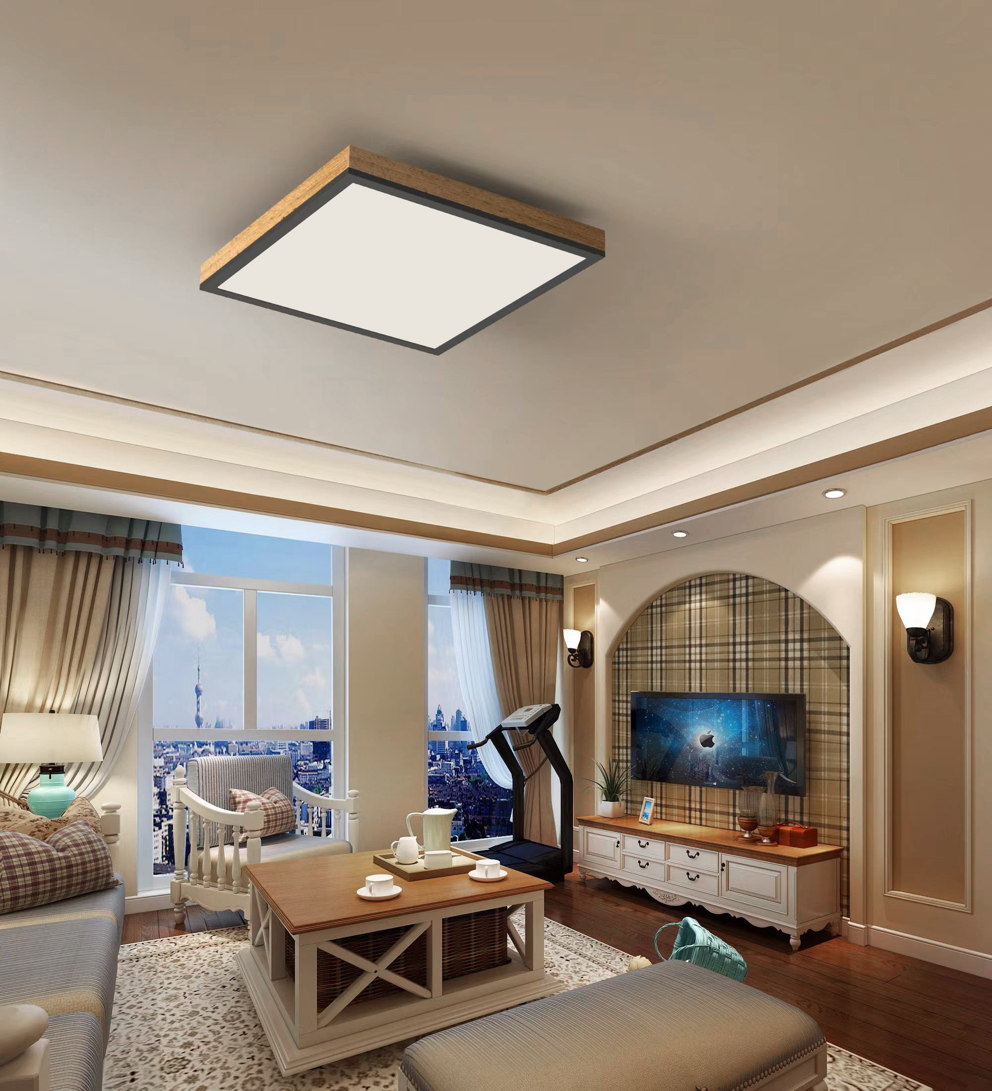 Wood Frame LED Panel Light – Back-lit – Zohnson – 10 years Led Lights ...