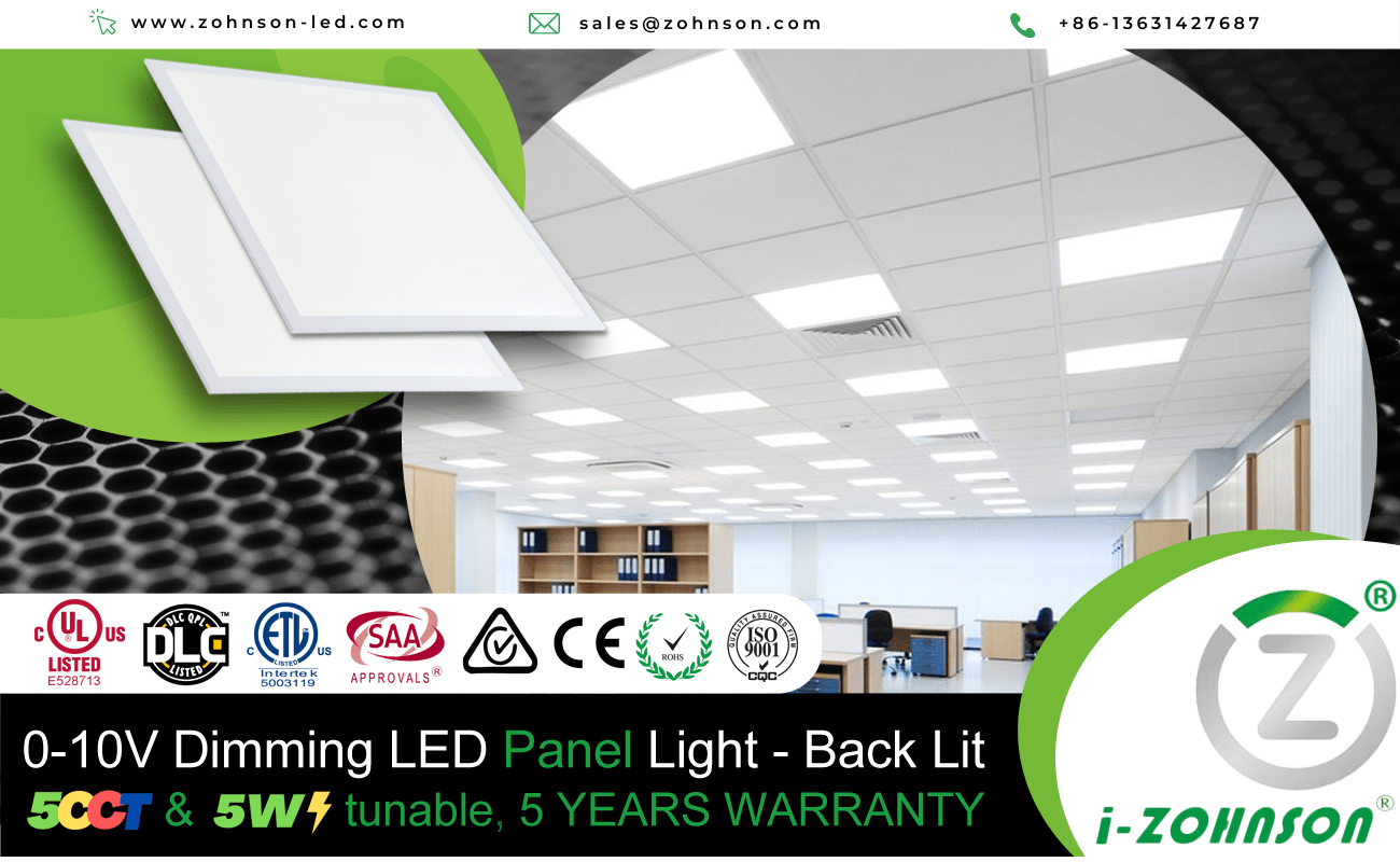 5CCT&5WATT LED Panel Light – BACK-LIT – Zohnson – 10 years Led Lights ...